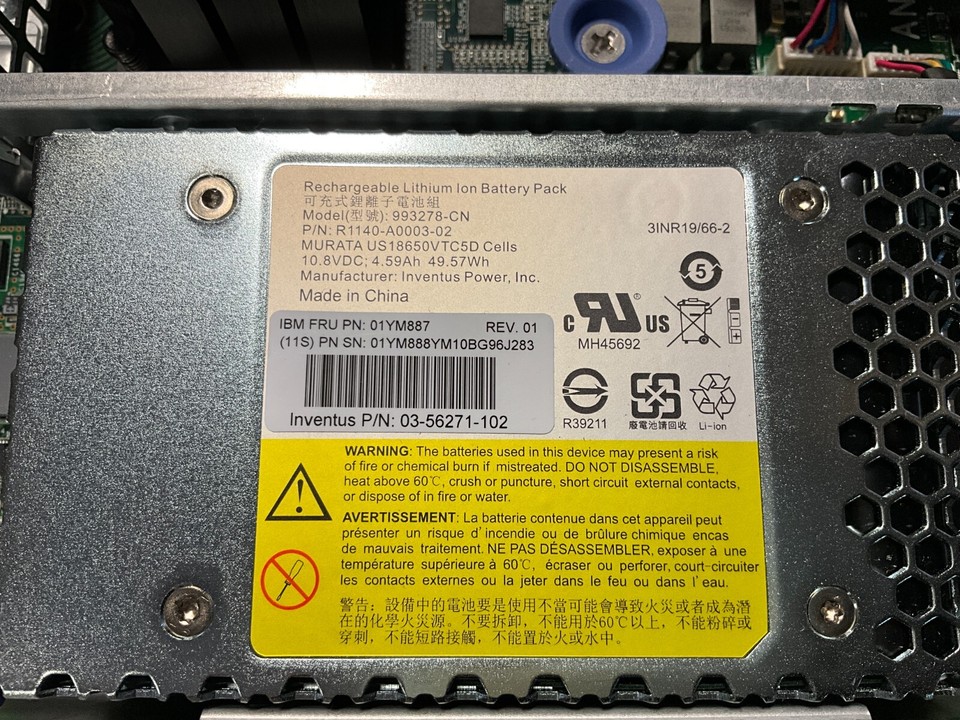 IBM 02YJ797 – 01YM289 Node Canister FlashSystem 9150 (AF8) with 384-GB ...