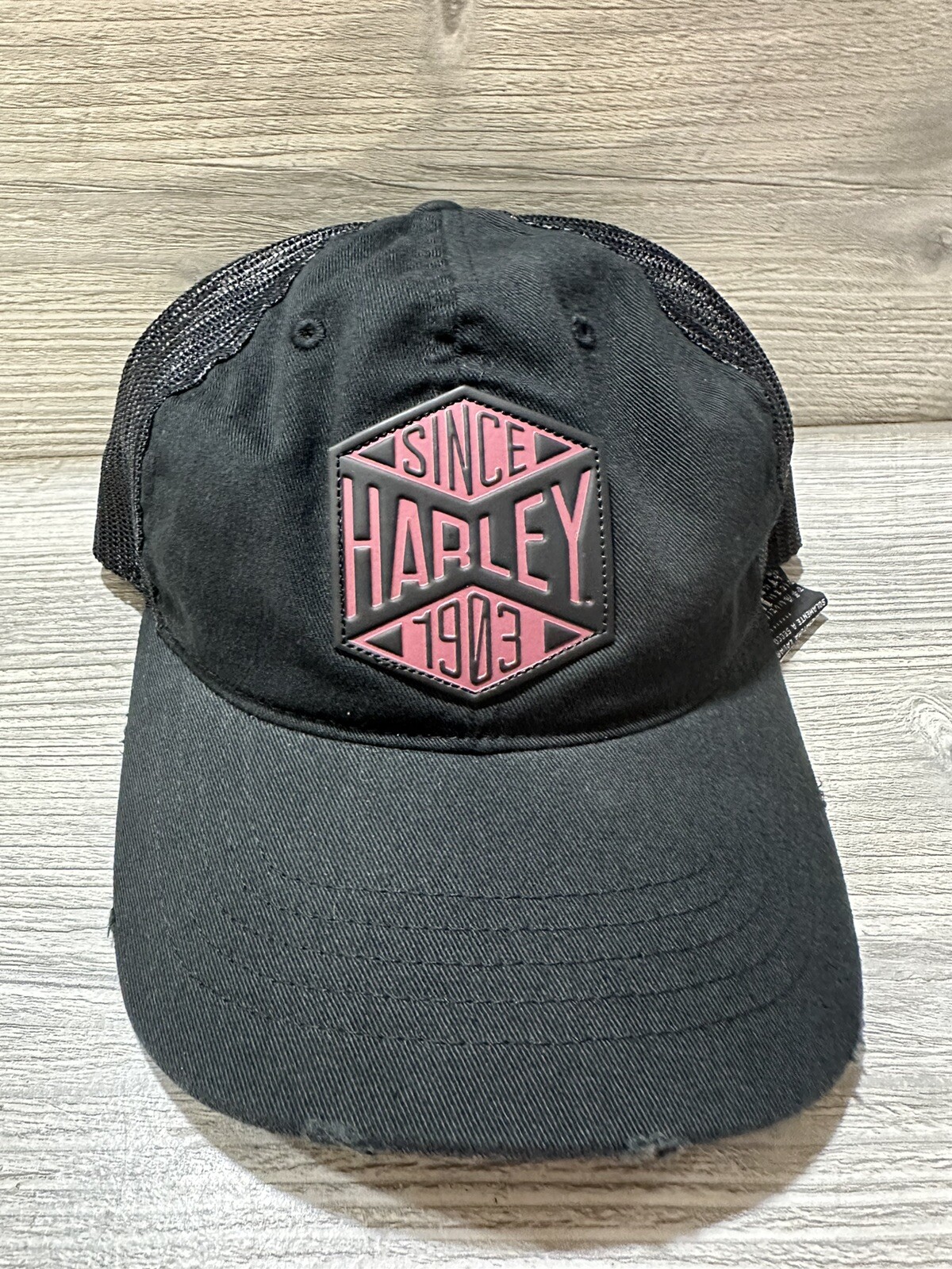 Harley Davidson Since 1903 Hat Ball Cap Mesh Back - Gem