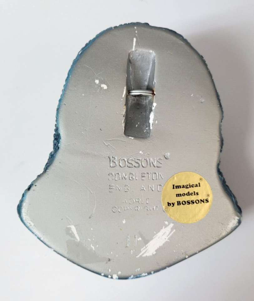 Vintage Bossons Fisherwoman Chalkware Head England Figurine Wall ...