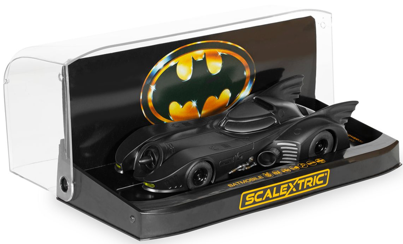 Scalextric C4492 Batmobile - Batman 1989 1:32 Slot Car with Lights | eBay