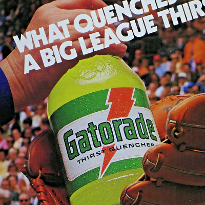 Gatorade Print Advertisement