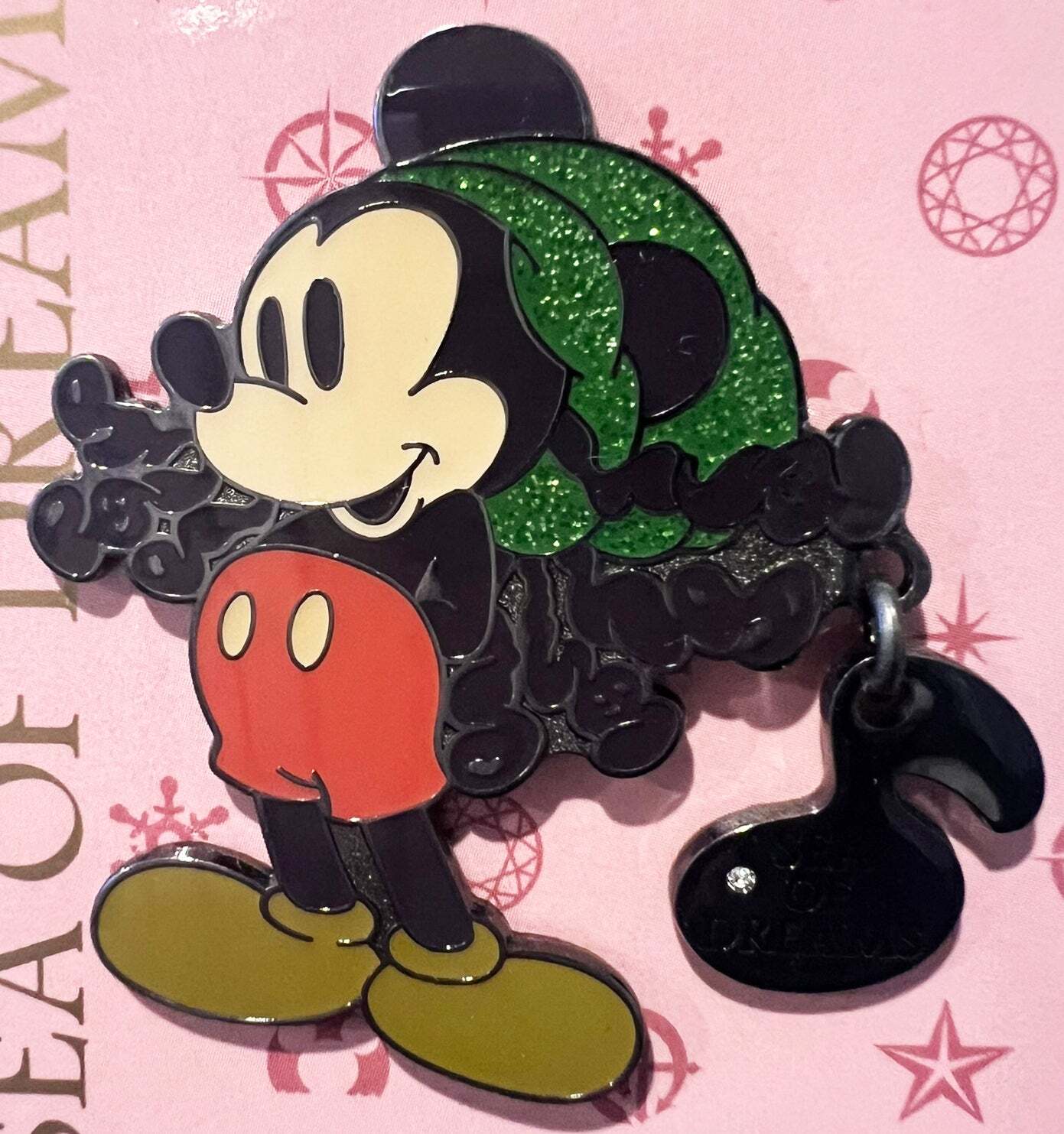 Mickey Mouse Dreadlocks Rasta Sea of Dreams Japan Disney Pin C05 | eBay