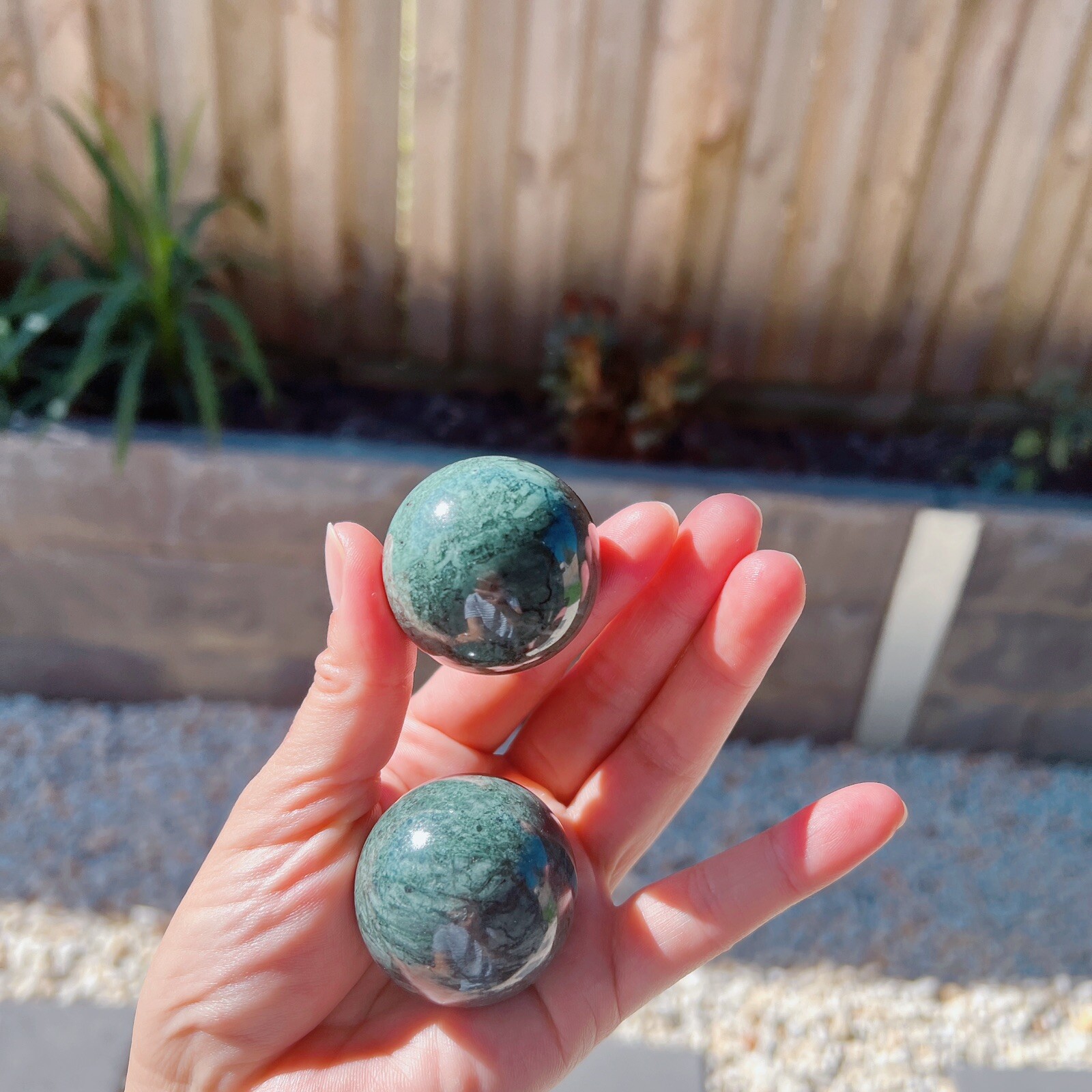 Natural Real Jade Balls, Health Care Balls, 40mm Diameter Balls | eBay