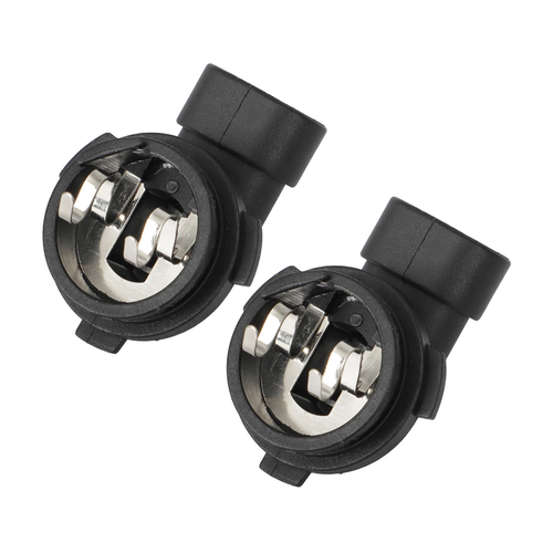 2 x For 1445 Pigtail Female H1 Fog Light Bulb Connector Holder Plug Kit ...
