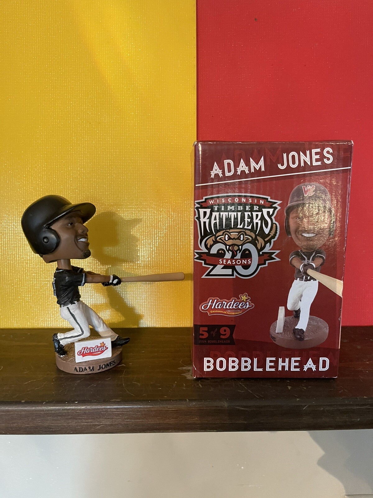 2014 WI TIMBER RATTLERS ADAM JONES SGA BOBBLEHEAD ORIOLES ~ NIB | eBay