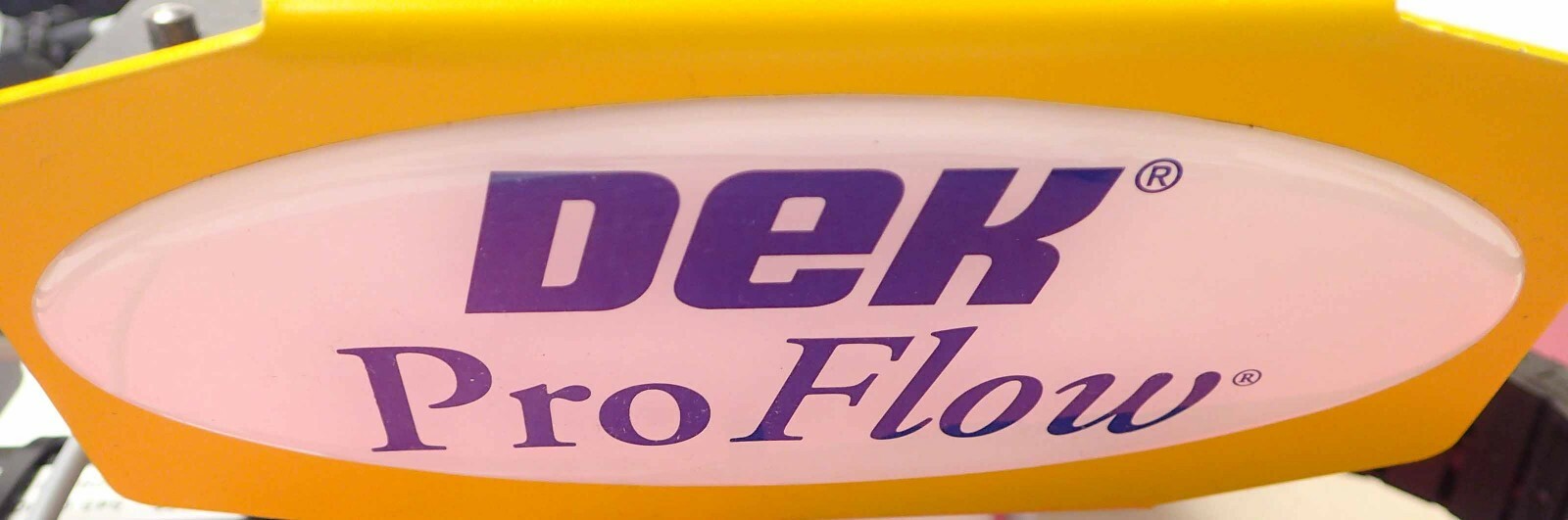 ASM DEK PROFLOW ATX 189975 ENCLOSED PRINT HEAD SYSTEM, MOUNT TRANSFER ...