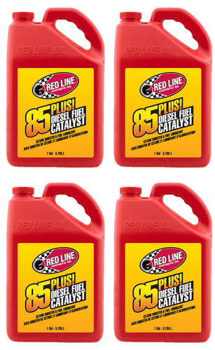 Red Line 85 Plus Dıesel Fuel Catalyst - Set of 4 Gallons Cetane Booster ...