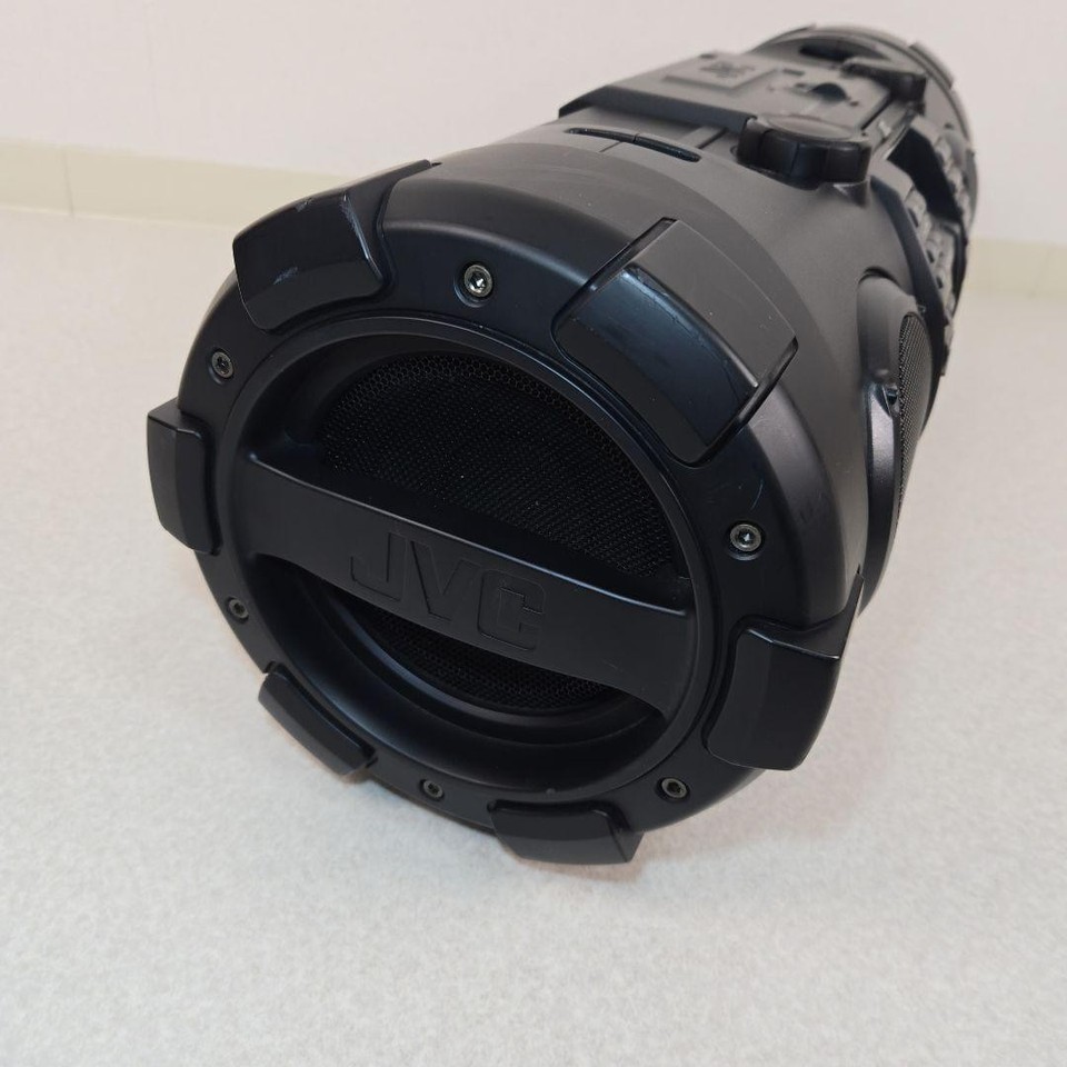JVC RV-NB90 Bluetooth CD Boombox Guitar Mic 40W Massive Bass Strap ...
