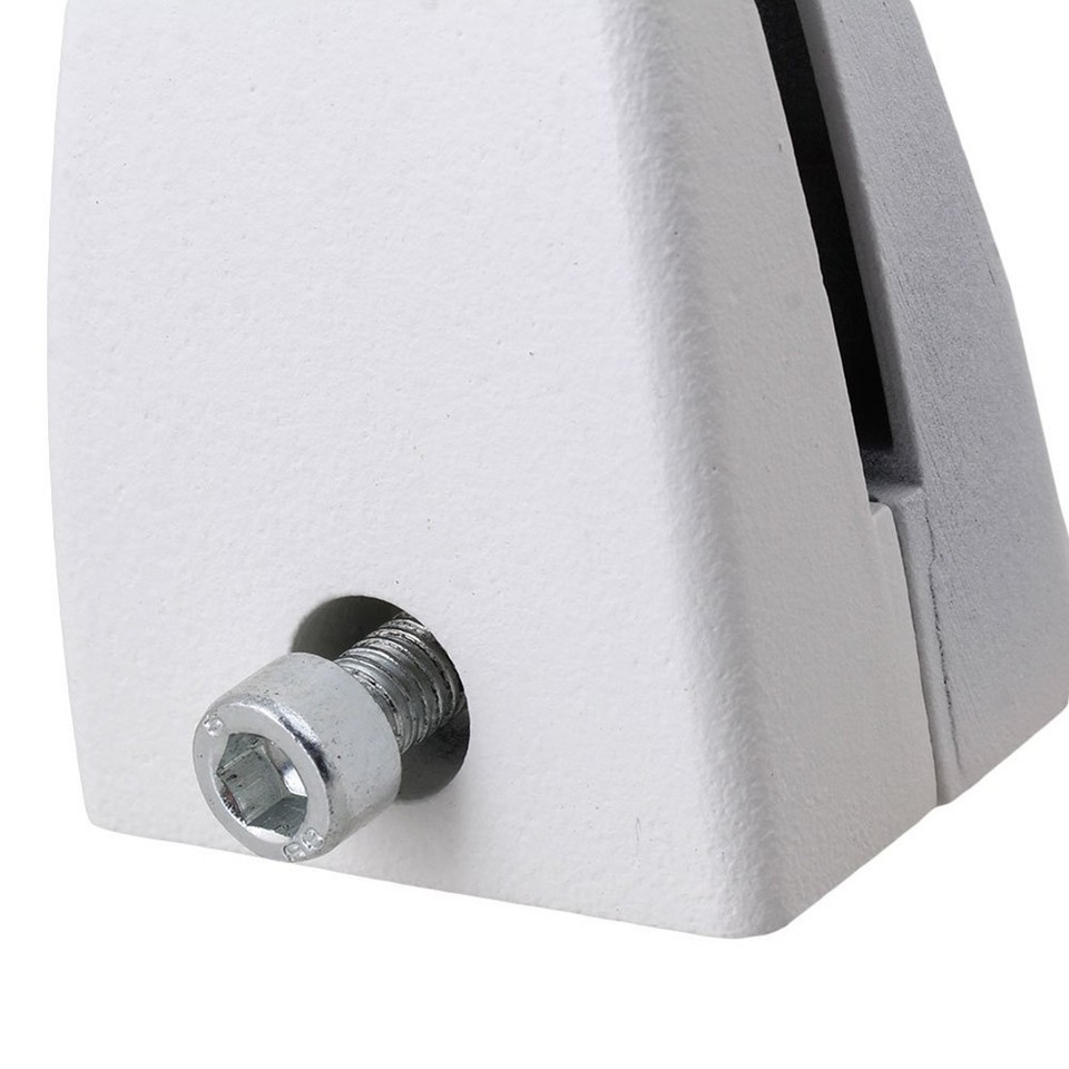 4 Pcs Desk Privacy Panel Clamp on Glass Shelf Support Brackets ...