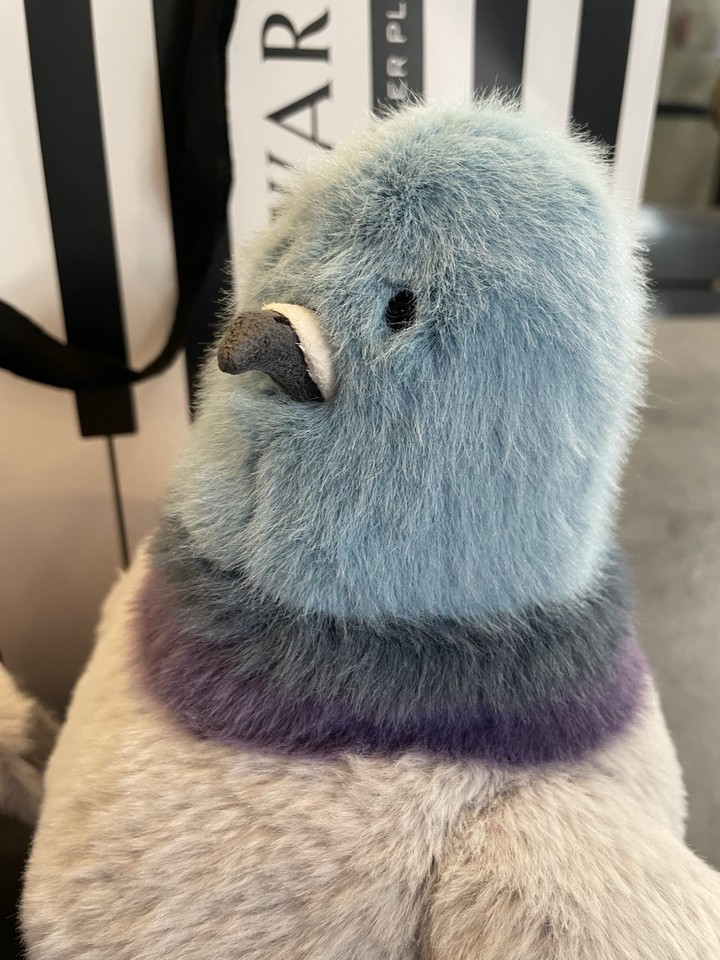 Sold Out NYC FAO Schwartz Exclusive Jellycat Strutton Pigeon In Hand ...