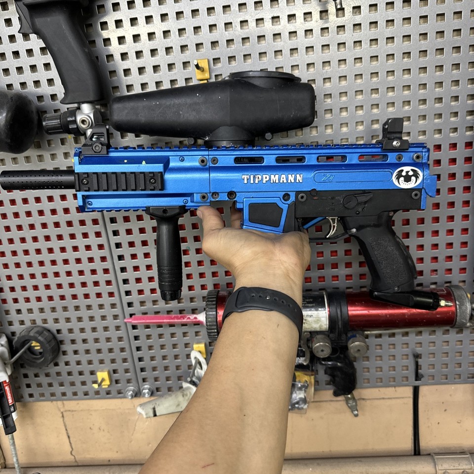 Tippmann X7 Phenom Paintball Gun with E-Grip Blue | eBay