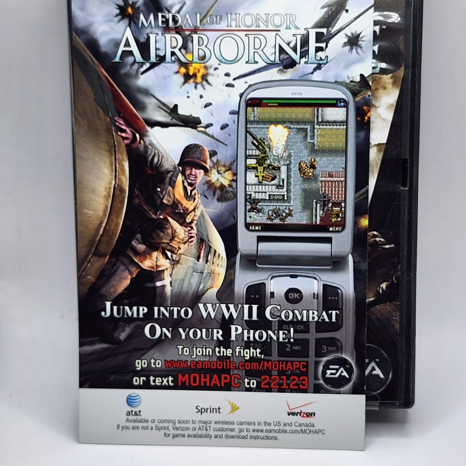 Medal of Honor Airborne PC DVD ROM Game Complete CIB | eBay