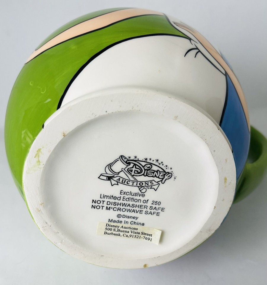 *OPEN BOX*Disney Large Porcelain Alice in Wonderland Limited Edition ...