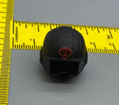 Black Helmet for head Scrap Iron 74 Figure GI Joe 6" Cobra Classified 1 ...