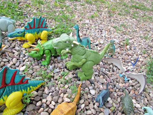 Huge Imaginext Mattel Fisher Price 50+ More Toy Dinosaur T-Rex Elephant ...