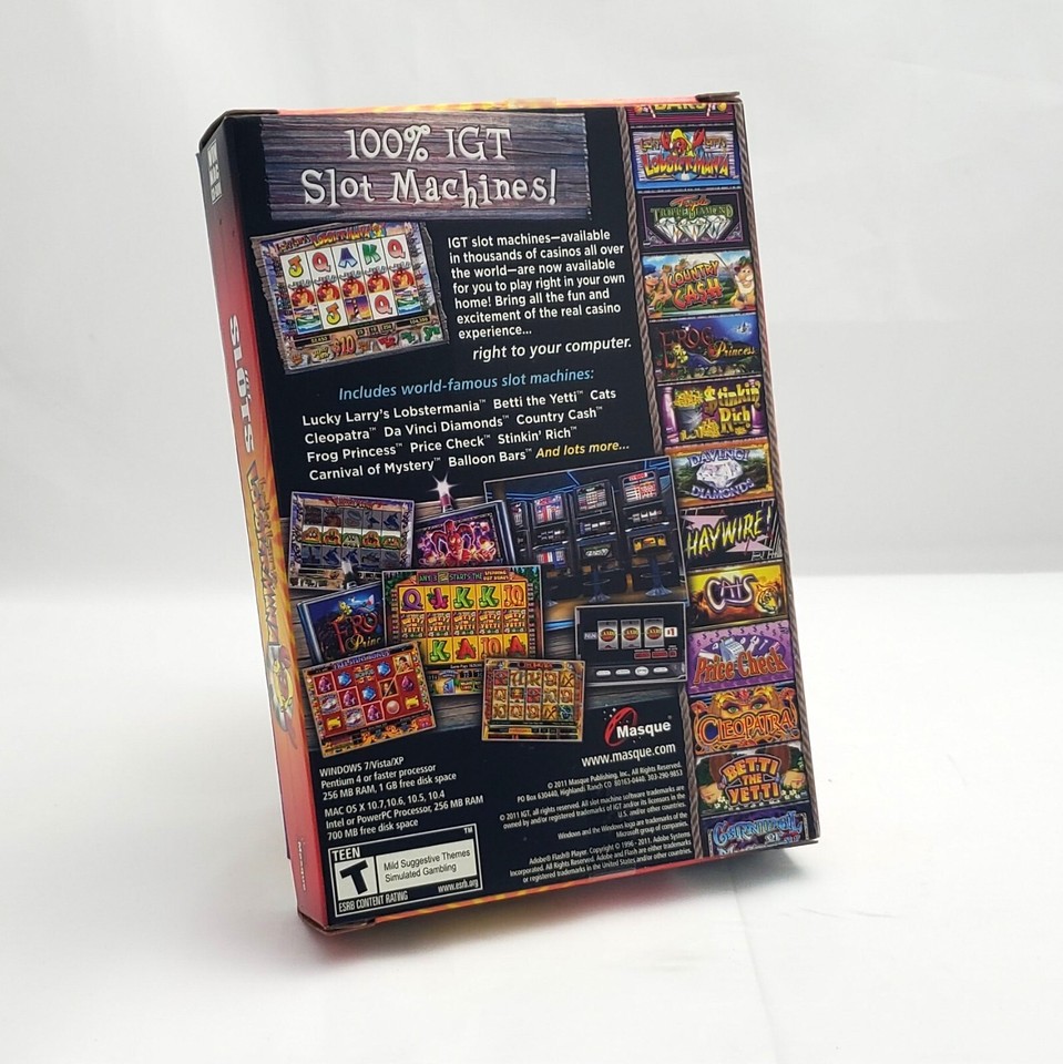 PC BoX GAMES IGT SLOTS Lucky Larry's LobsterMania 100%IGT slot ...