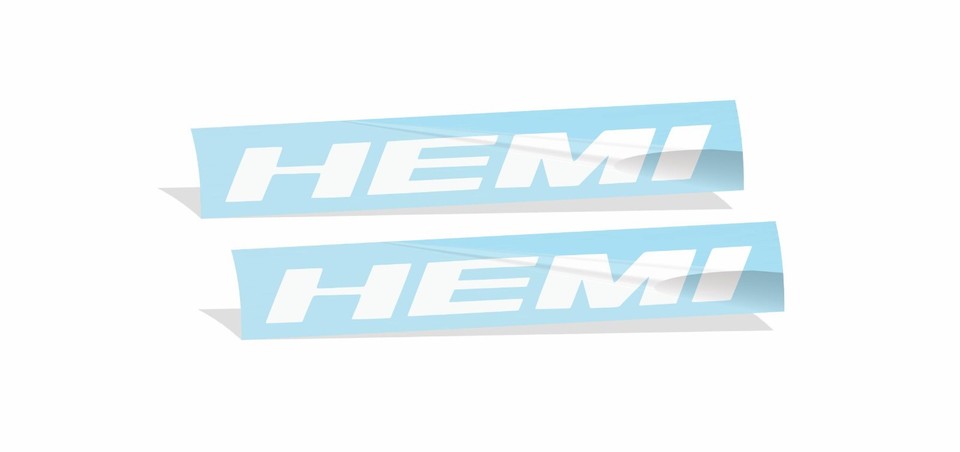 HEMI Fender Badge Overlay Decals (pair) - 2011-2019 Dodge Charger | eBay