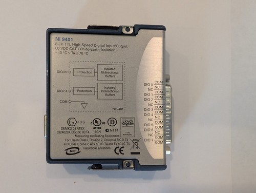 National Instruments NI-9401 8CH TTL High-speed Digital Input/output ...