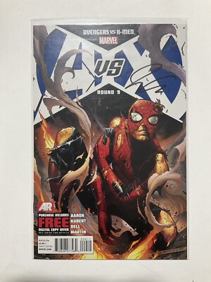 Avengers Vs X-men 9 Near Mint Nm Signed Jason Aaron Marvel | eBay