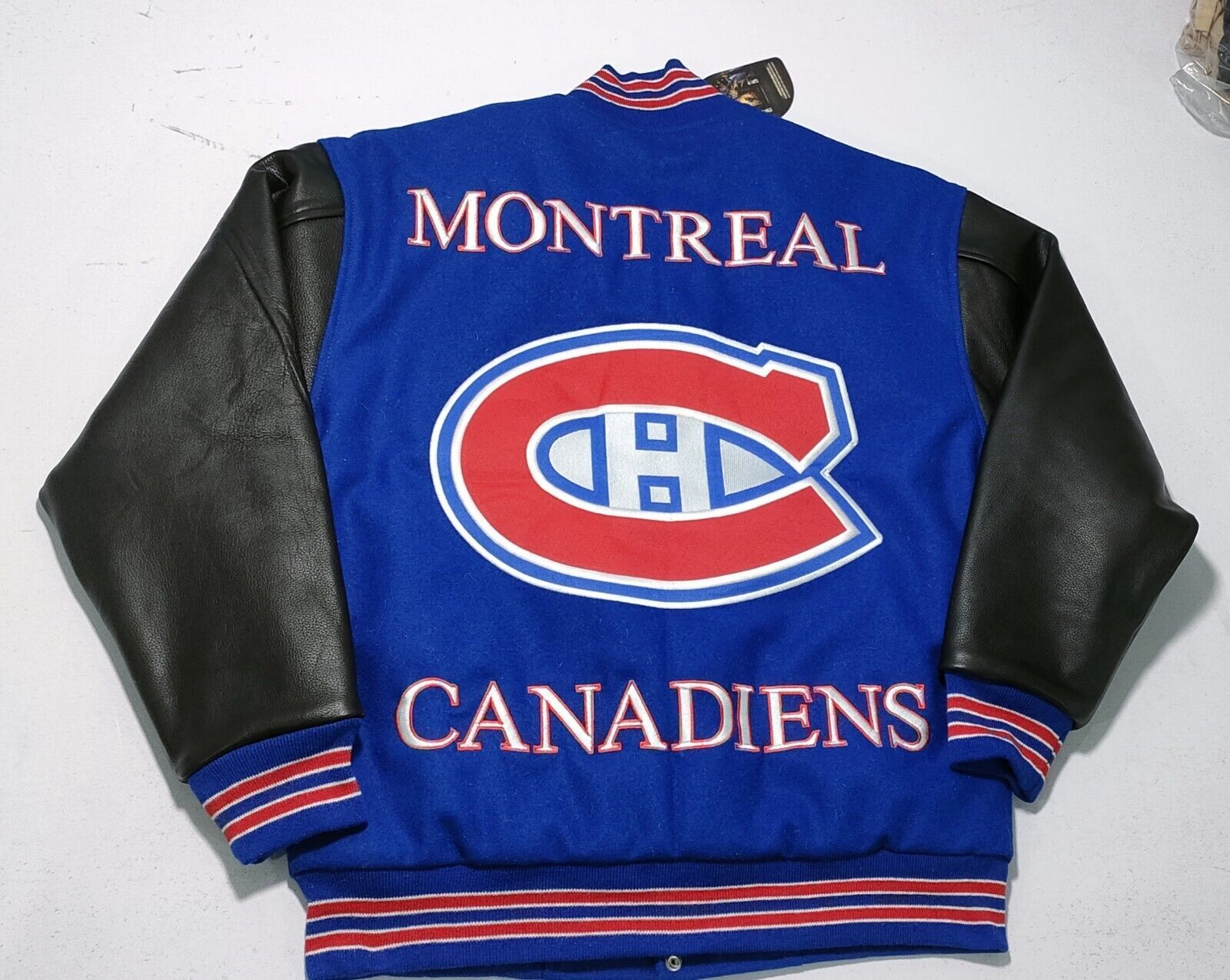 NHL Montreal Canadiens Rare beautiful Varsity Jacket small med large XL ...