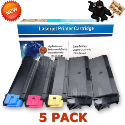 5 PK TK592 High Yield Toner Cartridge For Kyocera Mita FS-C2026MFP FS ...