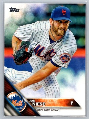 Jon Niese 2016 Topps New York Mets #145 | eBay