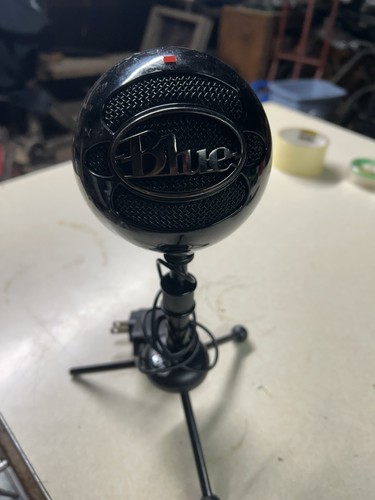 BLUE Snow Ball Gaming Microphone WITH Desktop Stand | eBay