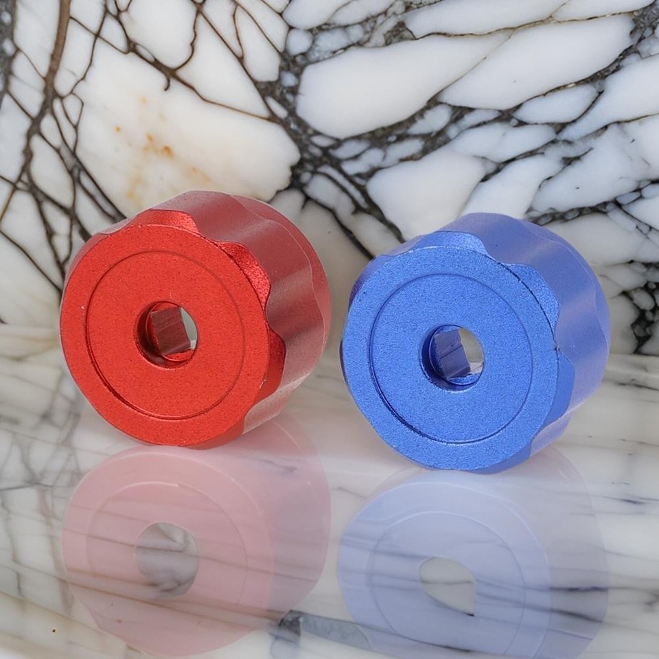 Round Wheel Handle, Faucet Handles Manifold Gauges Knob Aluminum Alloy ...