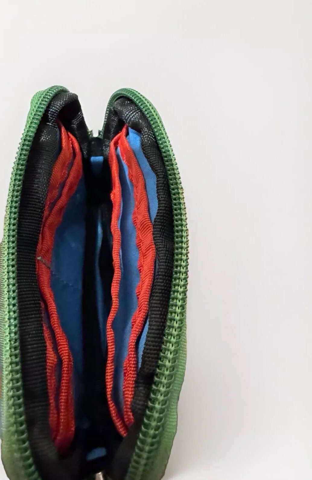 Doraemon Head PORTER Mini COIN Card Wallet Green Yoshida Bag Made in ...