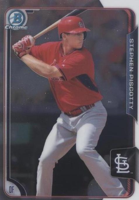 2015 Bowman Chrome - Prospects Stephen Piscotty #BCP169 (RC) for sale ...