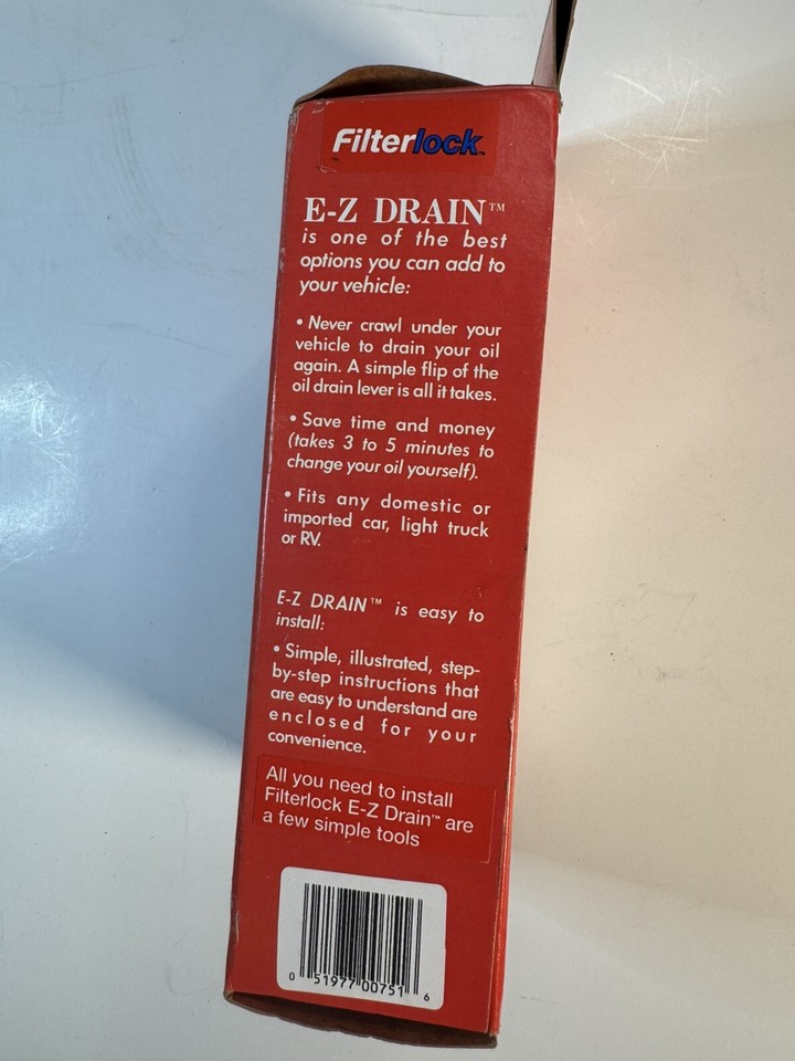 Filter Lock EZ Drain Oil Draining System With Lever Activated Drain ...