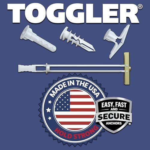 TOGGLER SNAPTOGGLE BB Toggle Anchor, Zinc-Plated Steel Channel, Made in ...