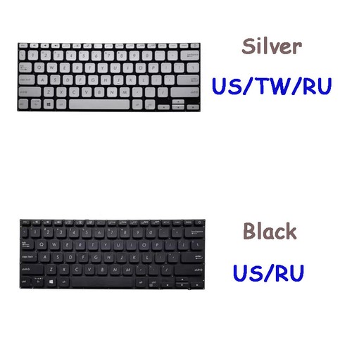 Laptop Backlit Keyboard for ASUS X409 X415 A409M A409J M409 BK/SR US/TW ...