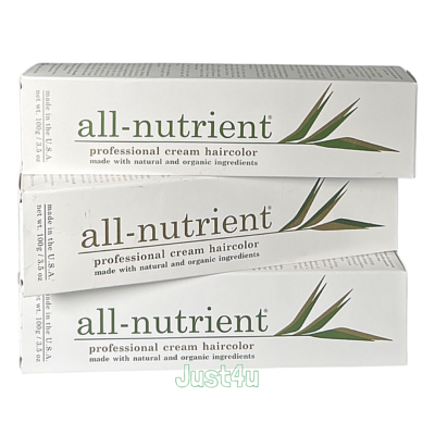 ALL NUTRIENT Professional Cream Haircolor 3.5 oz ( You CHoose) | eBay