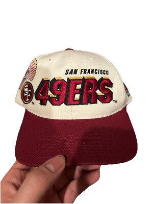 Vintage San Francisco 49ers Hat Shadow Laser Sports Specialties 90s NFL ...