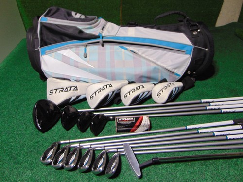 Callaway Strata "Ultimate" Complete 12 Pc Ladies/Women's Golf Set-RH ...