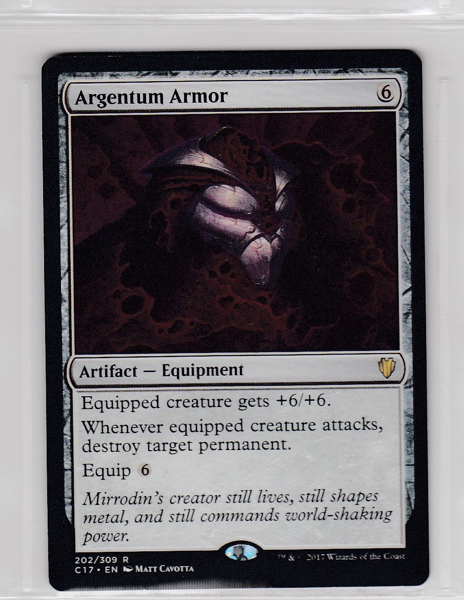 Magic Argentum Armor - Armatura di Argentum 202/309 C17 R | eBay