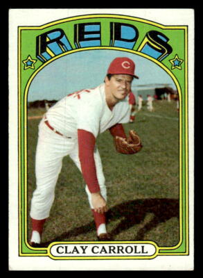 1972 Topps #311 Clay Carroll *TedsCardShack* | eBay