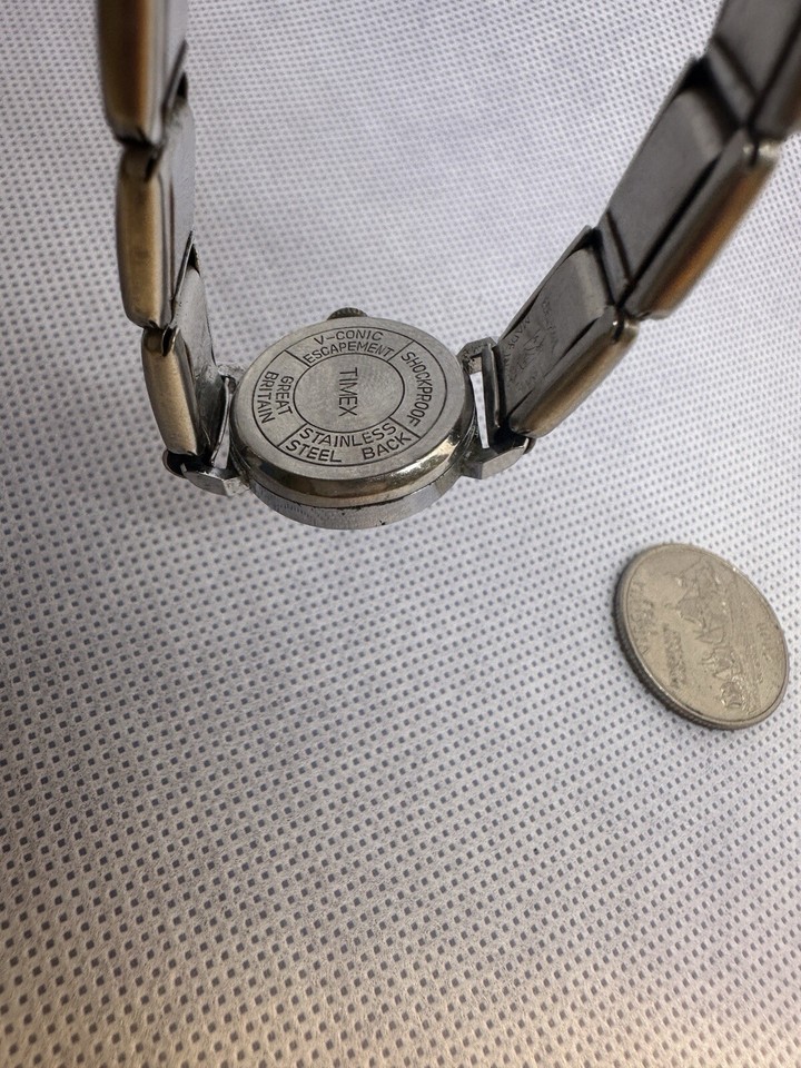 Vintage Timex Ladies Mechanical Watch Made in Great Britain V-Conic ...