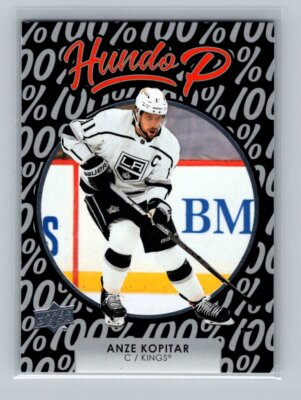 2021-22 UD Series 1 Hundo P #HP-10 Anze Kopitar Los Angeles Kings | eBay