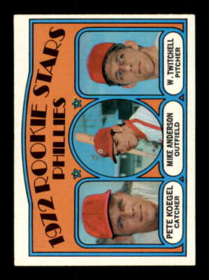 1972 Topps #14 Pete Koegel/Mike Anderson/Wayne Twitchell EXMT/EXMT+ RC ...