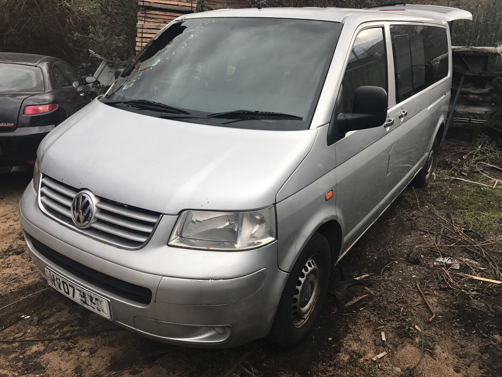 07 VW TRANSPORTER T5 TDI LWB SHELL SILL CHASSIS REAR QUARTER INNER WING ...