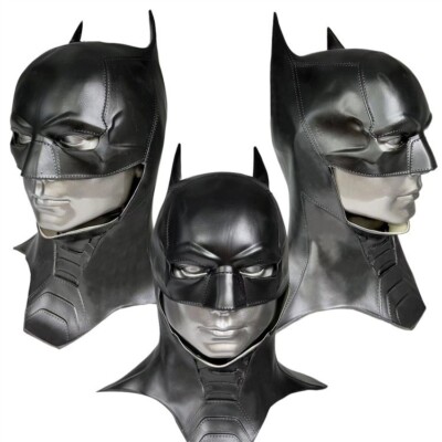 2025 Batman Full Mask Cowl Adult The Dark Knight Rises Superhero ...