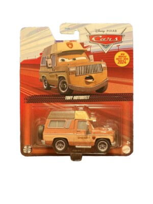 2024 Disney Pixar Cars - Tony Motorfelt Sheriff - Metal Dicast | eBay