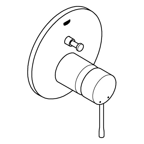 GROHE bath mixer Essence 24167_1 24167001 chrome | eBay