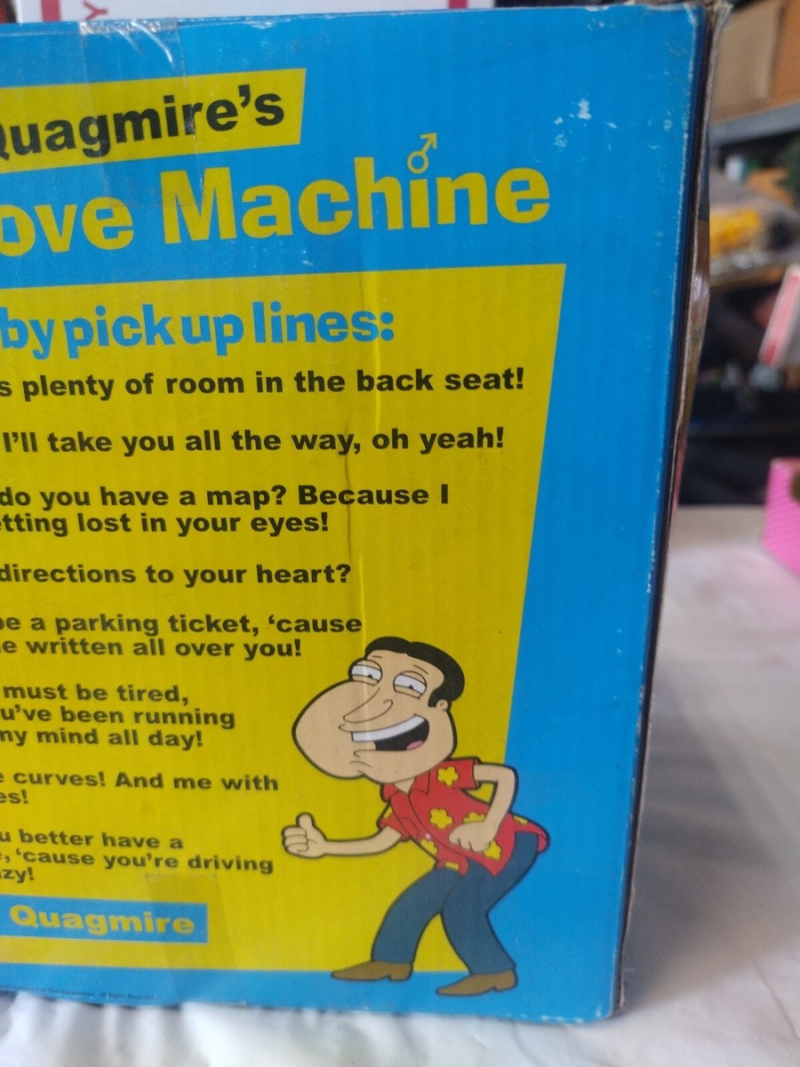 Quagmire Pick Up Lines Quagmire's Famous Pick Up Line Poster From