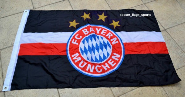 Bayern Munich Flag Banner 3x5 FT Germany Soccer MÃ¼nchen for sale ...