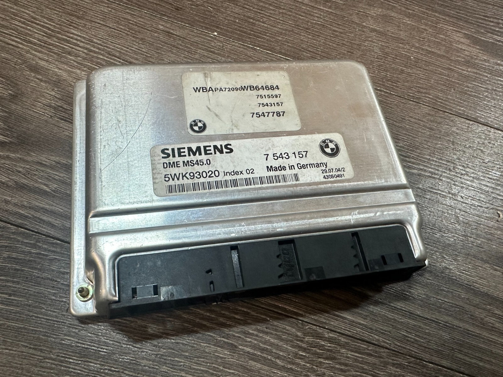 BMW E83 Engine ECU Control Unit for X3 Series M54 3.0 Petrol 170kw ...