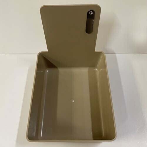 Beige Dental Lab Pan W/Stainless Steel Clip 20pk 7" x 5¾" x 2½" Made in ...