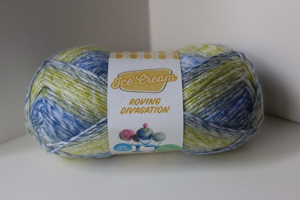 Lion Brand Ice Cream Roving Stripes Yarn Limited Time- sold per skein ...